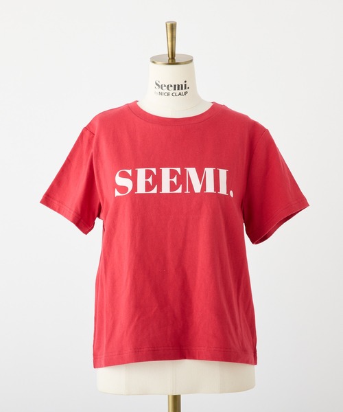 Seemi. byNICECLAUP（ シーミーバイナイスクラップ）の「【Seemi.】ロゴTee（Tシャツ/カットソー）」 - WEAR