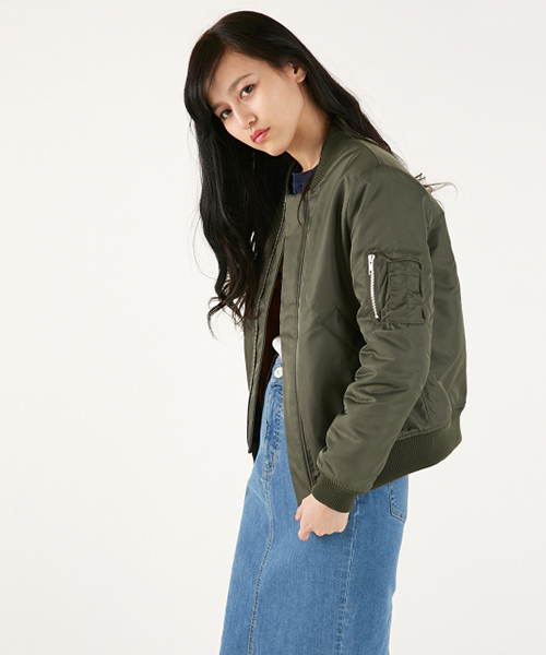 MOUSSY（マウジー）の「AUTHENTIC MA-1/F（ブルゾン）」 - WEAR