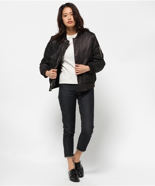 MOUSSY（マウジー）の「AUTHENTIC MA-1/F（ブルゾン）」 - WEAR