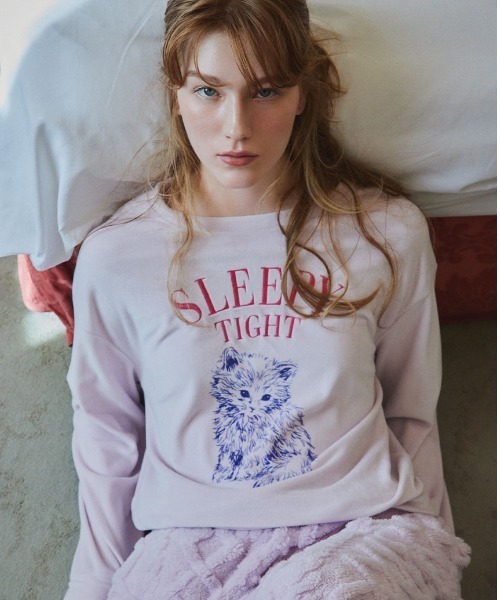 SNIDEL HOME（スナイデルホーム）の「CATモチーフトップス（ルームウェア/パジャマ）」 - WEAR