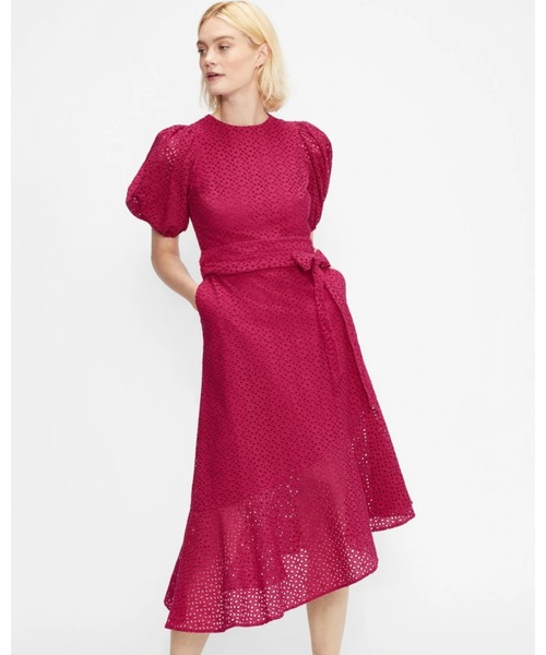 Ted Baker（テッドベーカー）の「BELLLAA レース x パフスリーブ ドレス（ワンピース）」 - WEAR