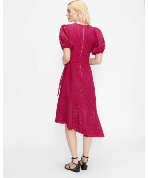 Ted Baker（テッドベーカー）の「BELLLAA レース x パフスリーブ ドレス（ワンピース）」 - WEAR