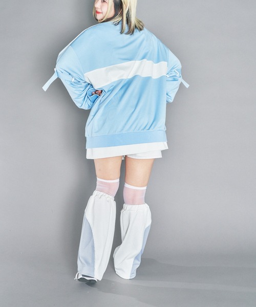 WEGO（ウィゴー）の「WEGO/【一部店限定】ベルト付きバイカラージャージ（ジャージ）」 - WEAR