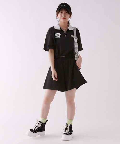 repipi armario（レピピ アルマリオ）の「☆セットアイテム☆ハイショクハーフZIPセットアップ（セットアップ）」 - WEAR