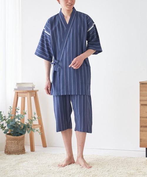 GUNZE（グンゼ）の「GUNZE/グンゼ ルームウェア 甚平（ルームウェア/パジャマ）」 - WEAR