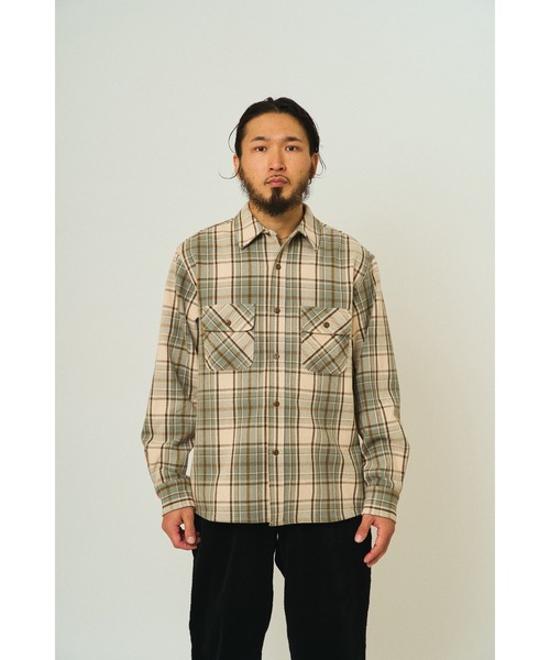 BIG MIKE ビックマイク / 25秋冬新作 長袖 チェック ヘビーフランネル