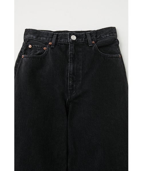 HIGH WAIST BLACK STRAIGHT（デニムパンツ）｜MOUSSY（マウジー）の