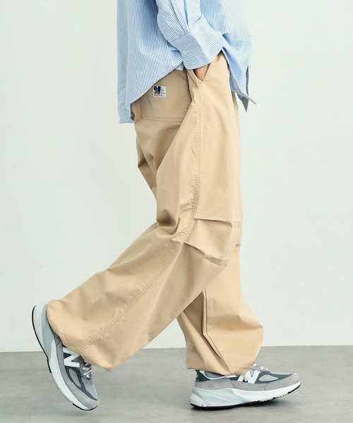 EDWIN（エドウィン）の「EDWIN エドウィン STEPMARK ワイドストレート ミリタリー カーゴパンツ（カーゴパンツ）」 - WEAR