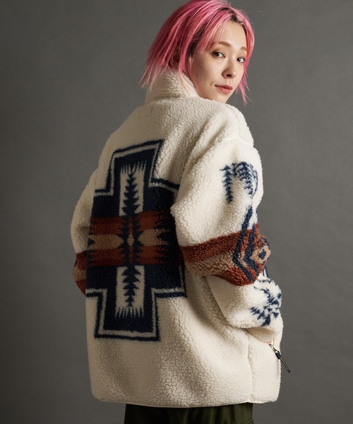 PENDLETON（ペンドルトン）の「PENDLETON-Boa Stand Blouson（その他アウター）」 - WEAR