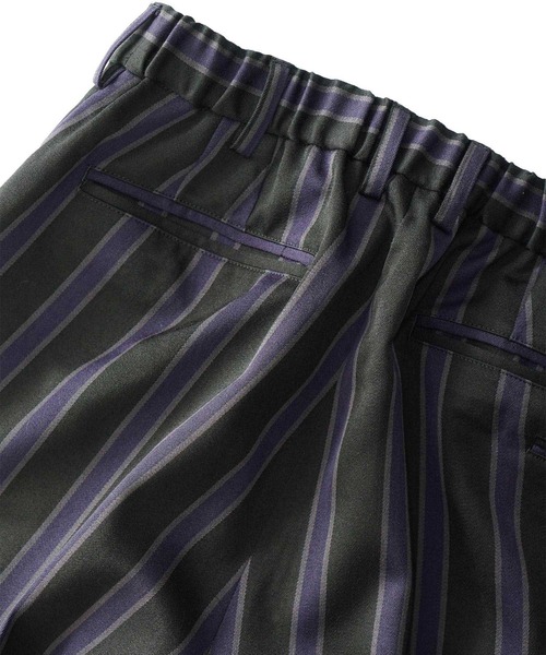 SHAREEF（シャリーフ）の「STRIPE EASY SLACKS（スラックス）」 - WEAR