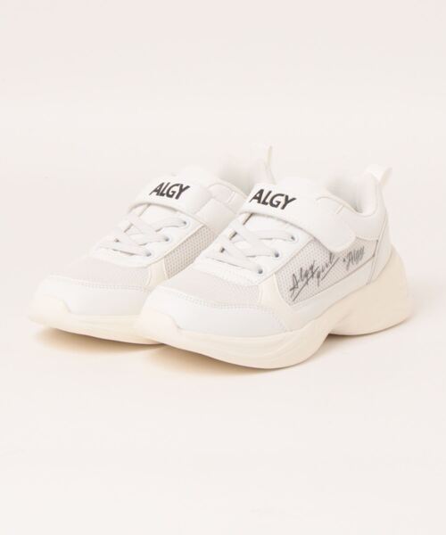 ALGY（アルジー）の「（ALGY） 厚底ロゴ入りスニーカー（スニーカー）」 - WEAR