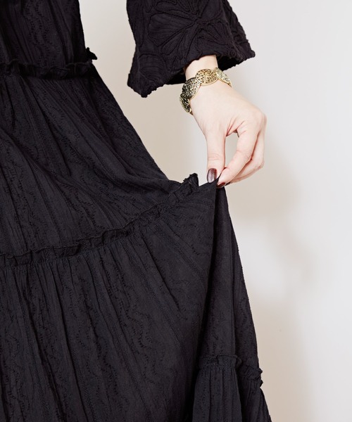 チャイハネ】インティアティアードワンピース（ワンピース