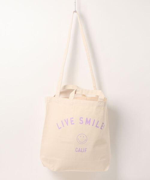 RiNc（リンク）の「【 LIVE SMILEY / ライブスマイリー 】 LIVE SMILEY SHOULDER 2WAY TOTE ...