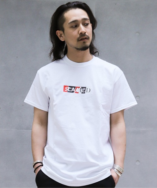 SLANTED（スランテッド）の「『SLANTED』LOGO TEE / ロゴTシャツ（Tシャツ/カットソー）」 - WEAR