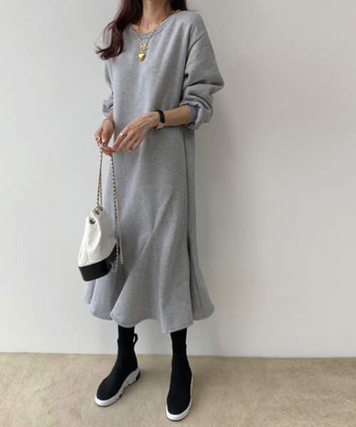 ELCY（エルシー）の「【ELCY】無地マーメイドロングワンピース（ワンピース）」 - WEAR