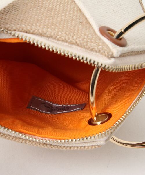 Three Four Time（ｽﾘｰﾌｫｰﾀｲﾑ）の「【cache cache 】リングハンドル6角BAG（ショルダーバッグ）」 - WEAR