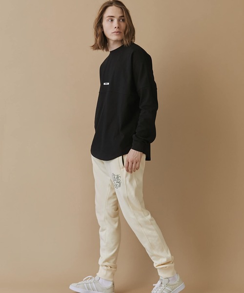 ONEXONE（ワンフォーワン）の「ONEXONE/ワンフォーワン LOGO LONG SLEEVE T-SHIRTS Tシャツ（Tシャツ ...