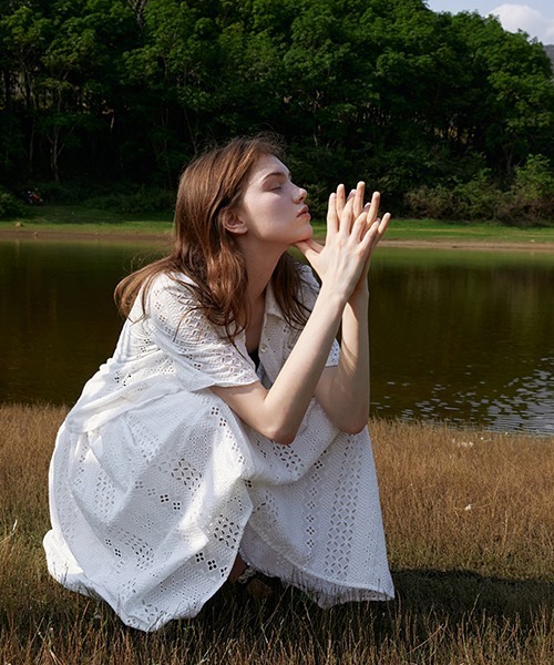 Fano Studios（ファノ ストゥディオズ）の「【Fano Studios】Geometry lace shirt FX21T001T ...