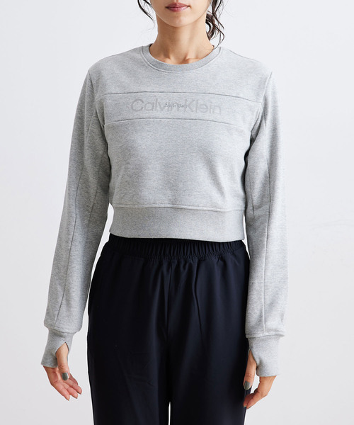 CALVIN KLEIN PERFORMANCE（カルバンクラインパフォーマンス）の「【CK PERFORMANCE】ロゴプリントクロップド丈 ...