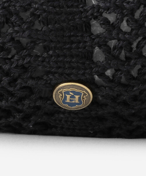 LAULHERE（ロレール）の「LAULHERE | コットンニットベレー ATHLETA NOIR WOMEN（ハンチング/ベレー帽）」 - WEAR