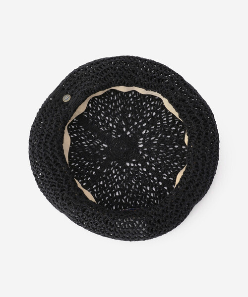 LAULHERE（ロレール）の「LAULHERE | コットンニットベレー ATHLETA NOIR WOMEN（ハンチング/ベレー帽）」 - WEAR