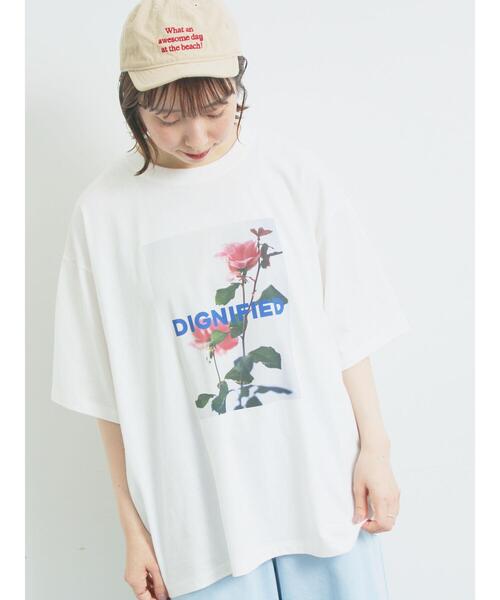 SM2（エスエムツー）の「[接触冷感]バックシャーリング転写プリントTシャツ（Tシャツ/カットソー）」 - WEAR