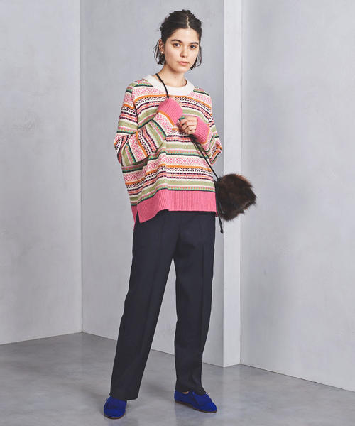 UNITED ARROWS（ユナイテッドアローズ）の「UGSC/BS ノルディック柄 ニット（ニット/セーター）」 - WEAR