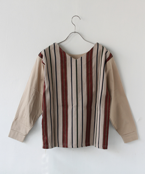 REAL CUBE（リアルキューブ）の「日本製 前後2wayジャガードトップス（Tシャツ/カットソー）」 - WEAR