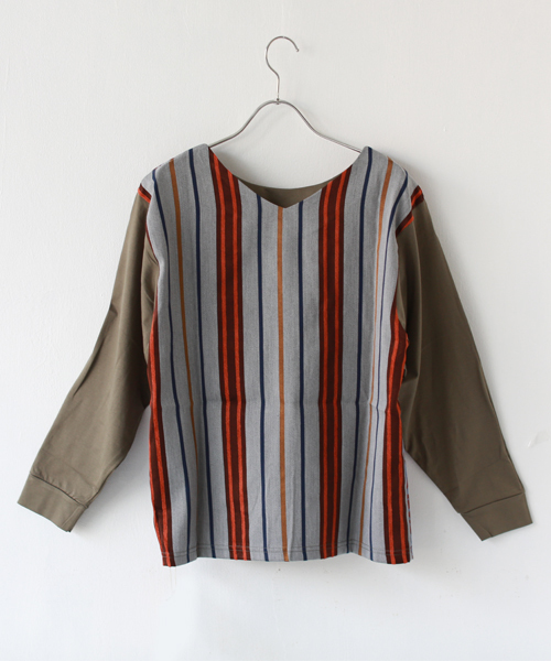 【セール】日本製 前後2wayジャガードトップス（Tシャツ/カットソー）｜REAL CUBE（リアルキューブ）のファッション通販 - ZOZOTOWN