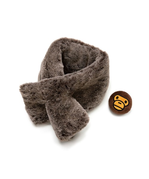 BABY MILO STORE（ベイビーマイロストア）の「BABY MILO PLUSH DOLL FAUX FUR SCARF（マフラー ...