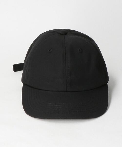 lownn（ローン）の「＜LOWNN＞ BLACK SIGNATURE GABARDINE CAP/キャップ（キャップ）」 - WEAR