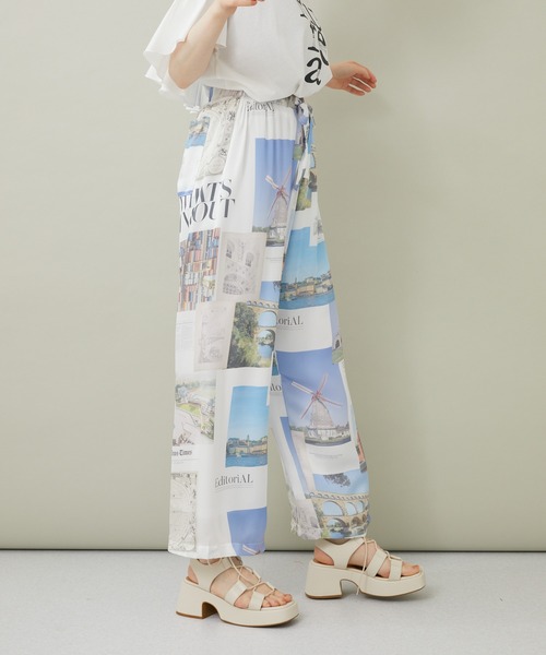 Titilate Valet（ティティレートヴァレット）の「TE VALT 風景プリントパンツ（その他パンツ）」 - WEAR