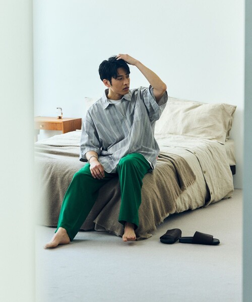 FREAK'S STORE（フリークスストア）の「KONECO/コネーソ 別注 リネンレーヨンイージパンツ/リラックスシルエット（その他パンツ ...