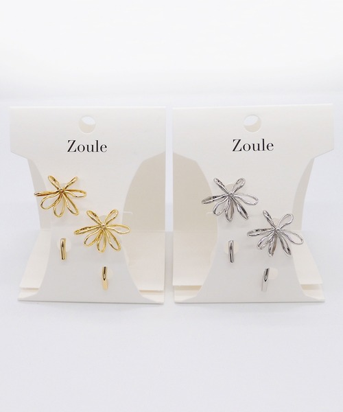 Zoule（ゾーラ）の「Zoule ゾーラ：filum flower cuff フラワー ヘアーカフス（ヘアピン）」 - WEAR