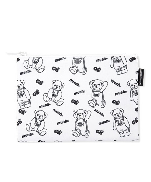 muahmuah（ムーアムーア）の「『muah muah/ムーアムーア』×『teddy bear/テディベア』MUAH BEAR POUCH ...