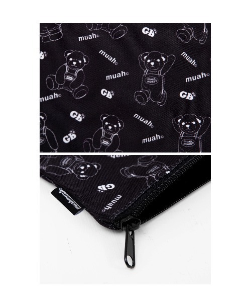 muahmuah（ムーアムーア）の「『muah muah/ムーアムーア』×『teddy bear/テディベア』MUAH BEAR POUCH ...