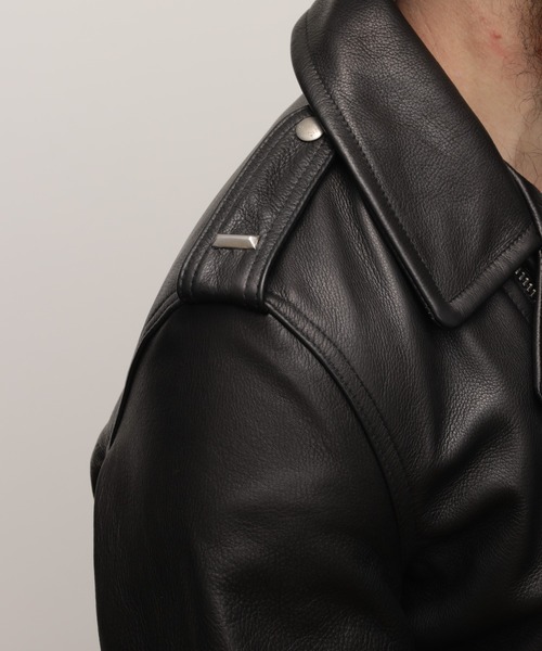 schott（ショット）の「Schott/ショット/528US COW NEW NAKED D-POCKET RIDERS/ニューネイキッド ...