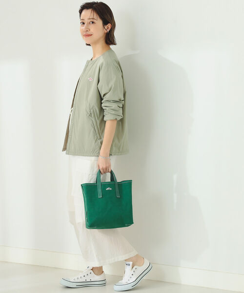 DANTON（ダントン）の「DANTON / ＜WOMEN＞ INSULATION COLLARLESS JACKET（ブルゾン）」 - WEAR