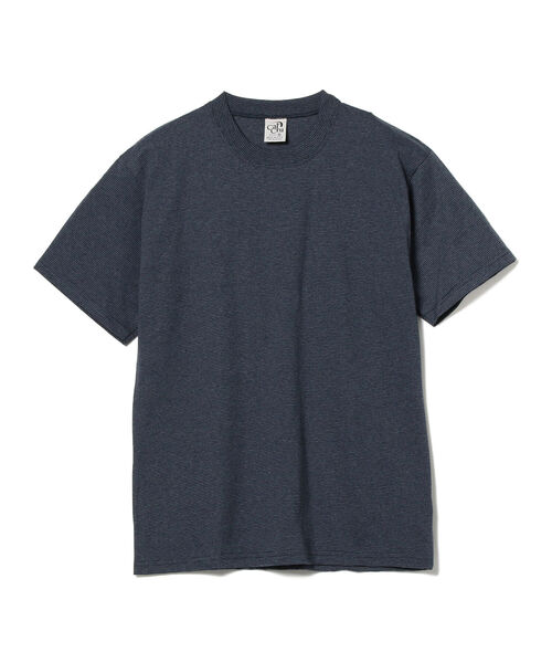 CalCru（カルクルー）の「Cal Cru / Micro Stripe T-shirt（Tシャツ/カットソー）」 - WEAR