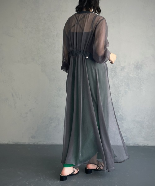 &g'aime（アンジェム）の「【&g’aime】シアーガウンワンピース（ワンピース）」 - WEAR