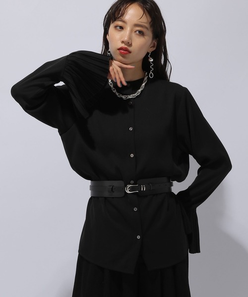 HARE（ハレ）の「2WAYソデプリーツシャツ(HARE)（シャツ/ブラウス）」 - WEAR