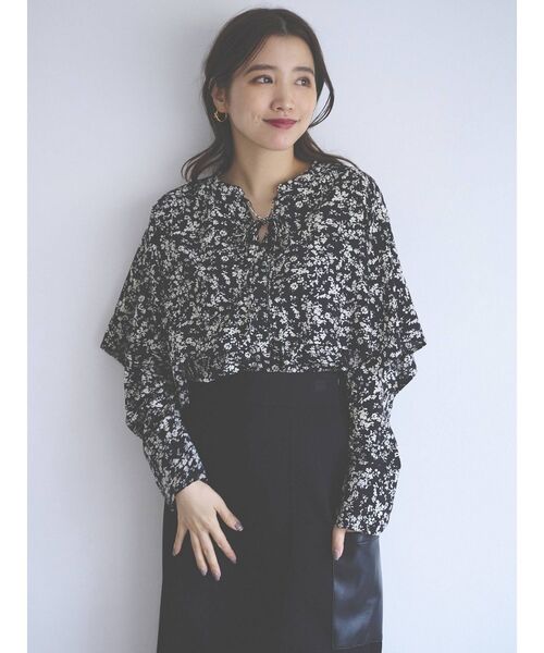 COTORICA（コトリカ）の「ケープカラーシャツ（シャツ/ブラウス）」 - WEAR