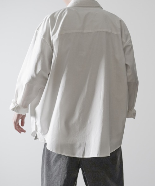 RUUBON（ルーボン）の「【RUUBON】relax cotton broad shirt / リラックス コットンブロードシャツ（シャツ ...