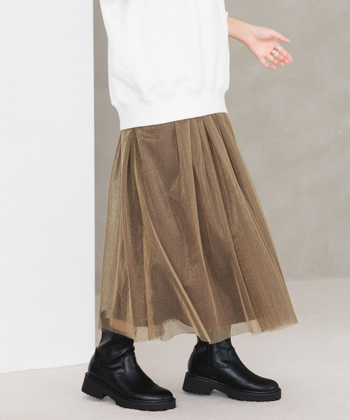 LEPSIM（レプシィム）の「マルチWAYチュールスカート 982145（スカート）」 - WEAR