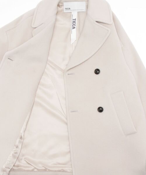 TICCA（ティッカ）の「TICCA | ウール Pコート WOMEN（ピーコート）」 - WEAR