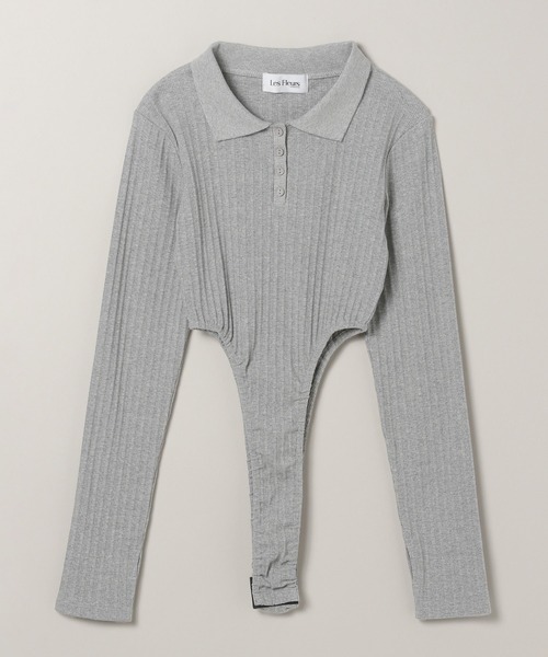 【セール】【Les Fleurs】ポロボディースーツLS/149621（Tシャツ/カットソー）｜JEANASIS（ジーナシス）のファッション ...