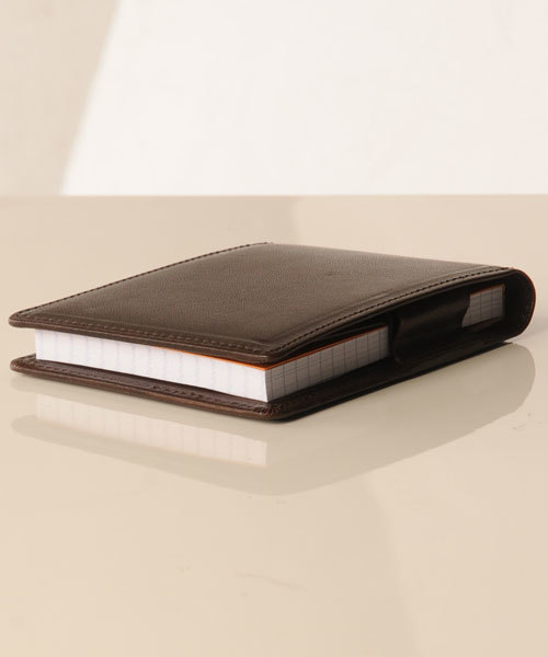 Jamale（ジャマレ）の「レザーメモカバー縦型(RHODIA No.11)（手帳/メモ帳）」 - WEAR