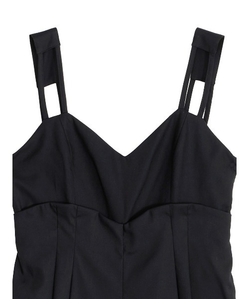 MEDI CORD SUSPENDER WIDE PANTS（サロペット/オーバーオール）｜AMERI（アメリ）のファッション通販 - ZOZOTOWN