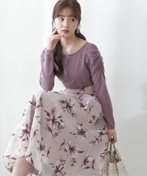 PROPORTION BODY DRESSING（プロポーションボディドレッシング）の「シャーリングボリュームニット / 1212270012 ...