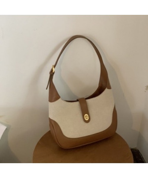 SVEC（シュベック）の「バイカラー キャンバス ショルダーバッグ（ショルダーバッグ）」 - WEAR